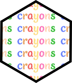 R: crayons: Color Palettes from Crayon Boxes