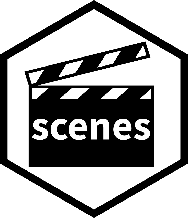 R: scenes: Switch Between Alternative 'shiny' UIs